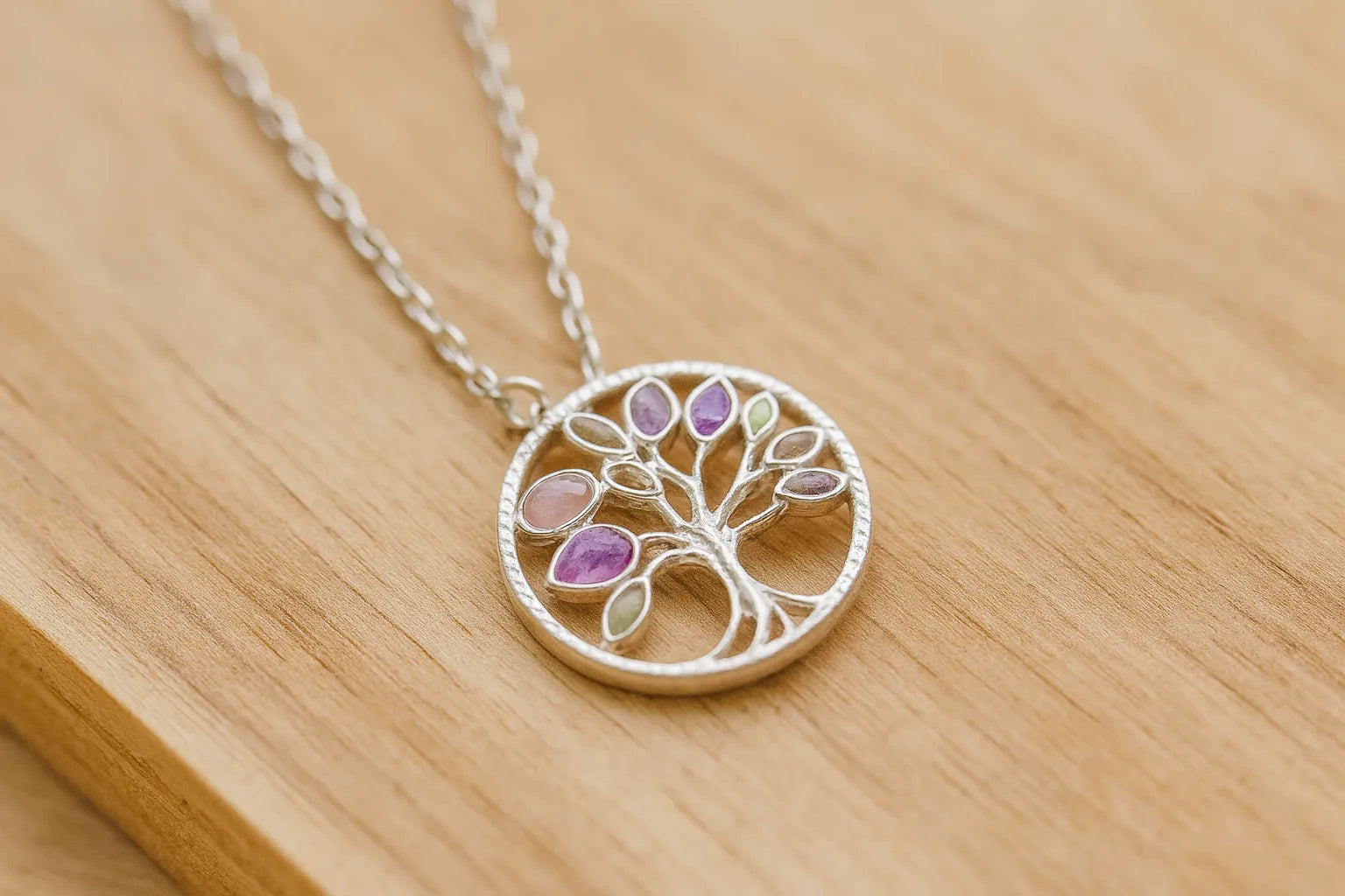 Tree of Life Necklace: Natural Stone Care Guide